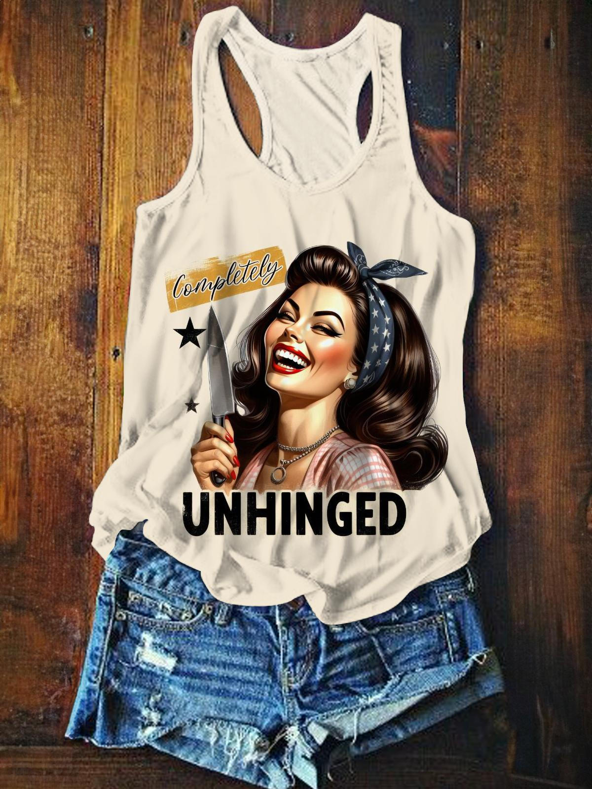 Completely Unhing Sexy Girl Print T-shirt – Briteneye